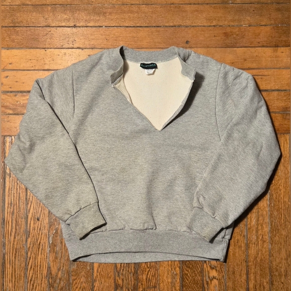 Camber | Sweaters | Vtg Camber Waffle Thermal V Neck Pullover M | Poshmark